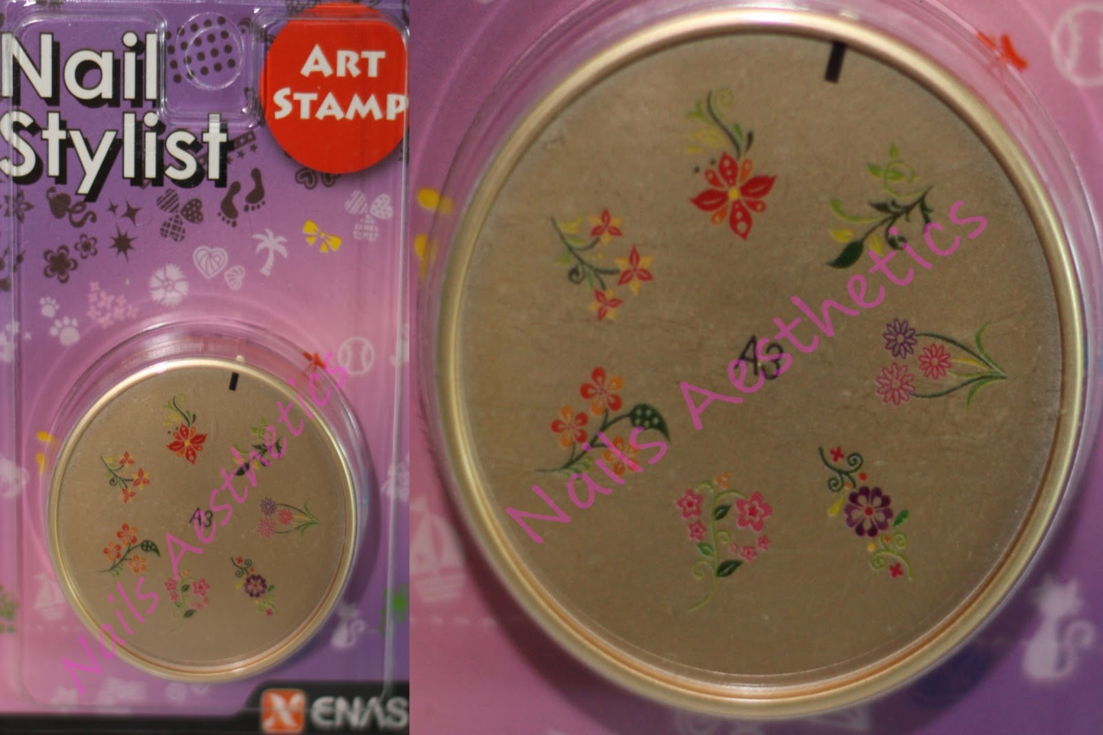 Nails Aesthetics: ENAS DIY Stamping Nail Art