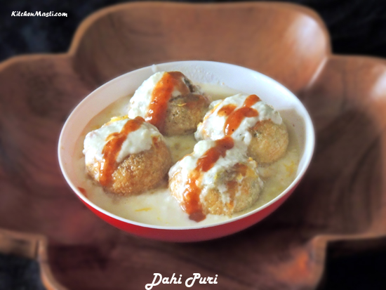 Dahi Puri Recipe. | Vegetarian Recipes