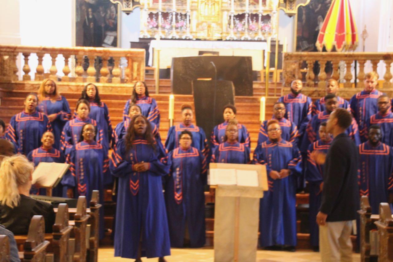 AfriClassical: Eric Conway: Day 5 - Morgan Choir performs at church ...