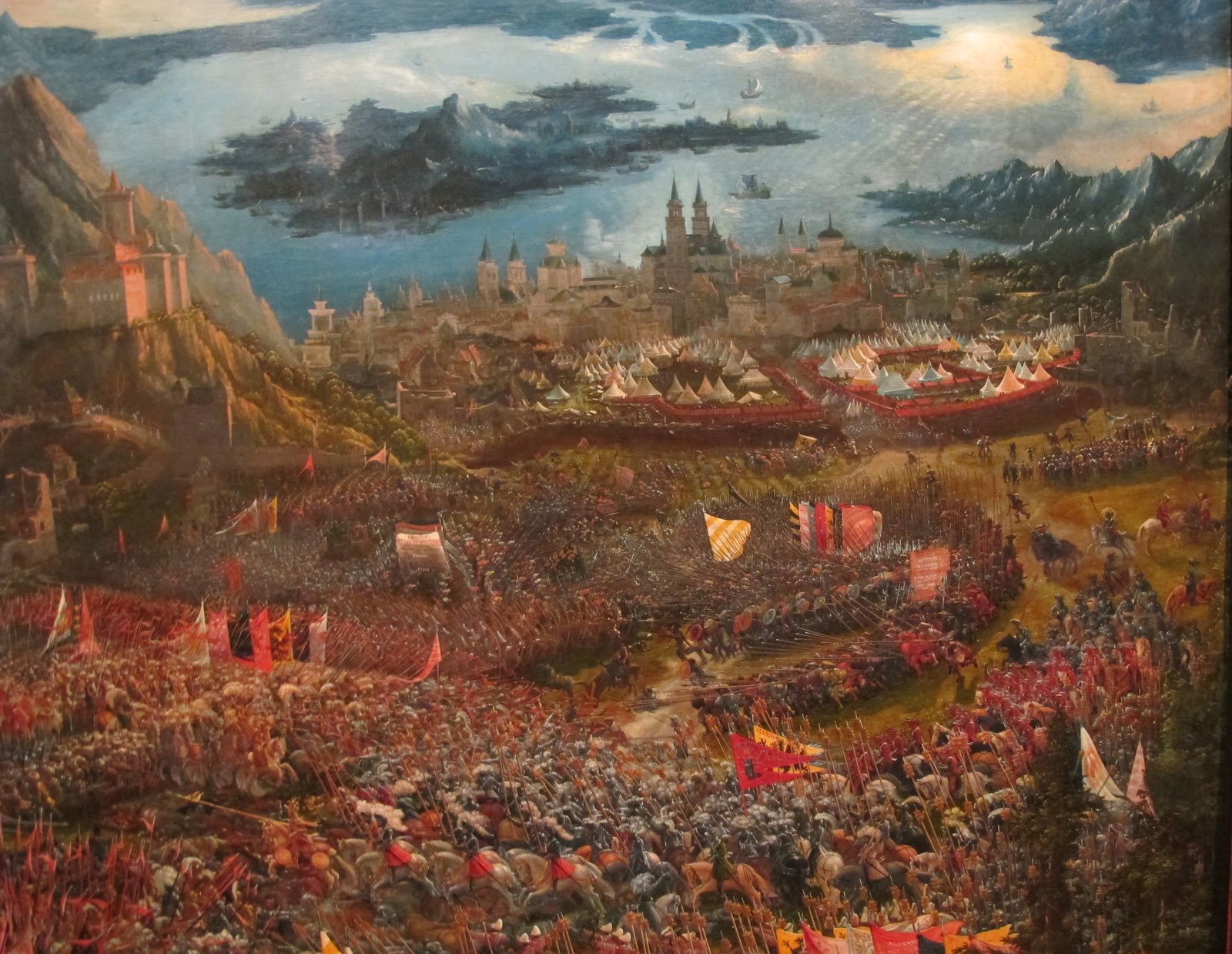 Albrecht Altdorfer | The Battle of Alexander at Issus, 1529 | Tutt'Art ...