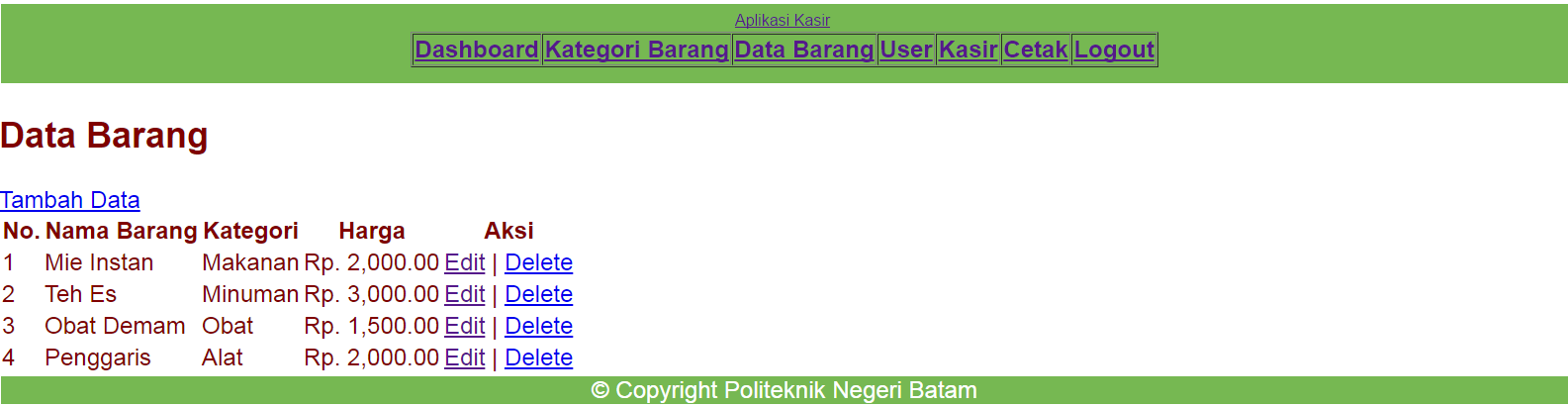 Cara Menggunakan Aplikasi Kasir Berbasis Web - Kampus Aplikasi