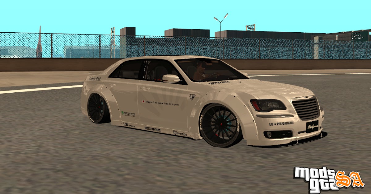Mods GTA San Andreas: Chrysler 300 SRT8 Liberty Walk LB Performance
