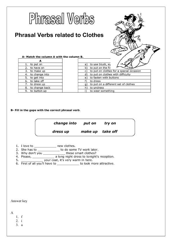 Phrasal Verbs Related To Clothes My English Printable Worksheets phrasal-verbs-related-to-clothes-my-english-printable-worksheets