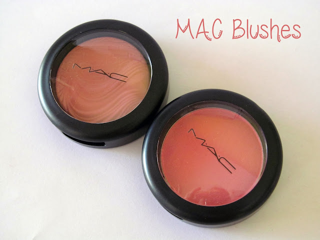 Glazed Over Beauty: The start of my MAC blush collection