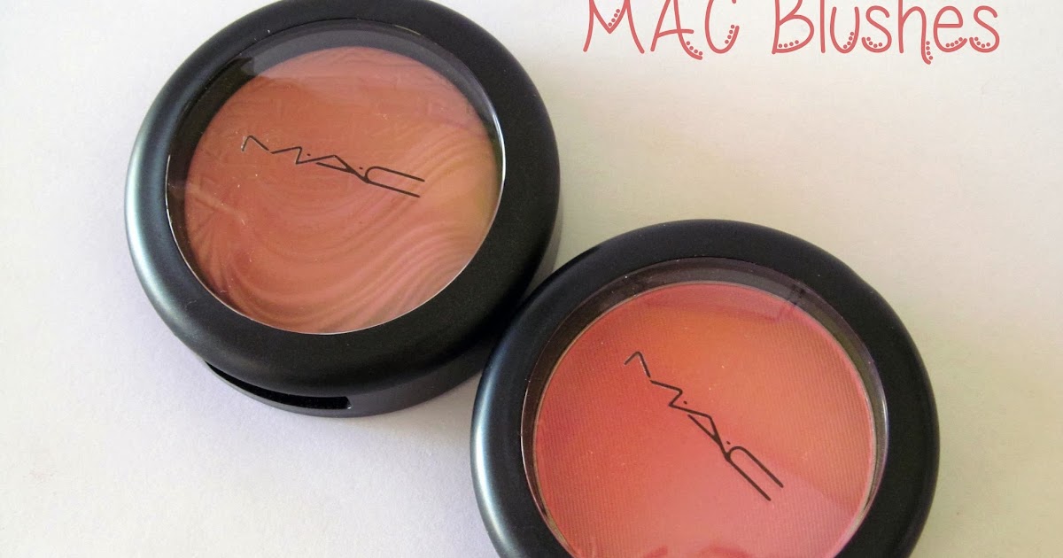 Glazed Over Beauty: The start of my MAC blush collection