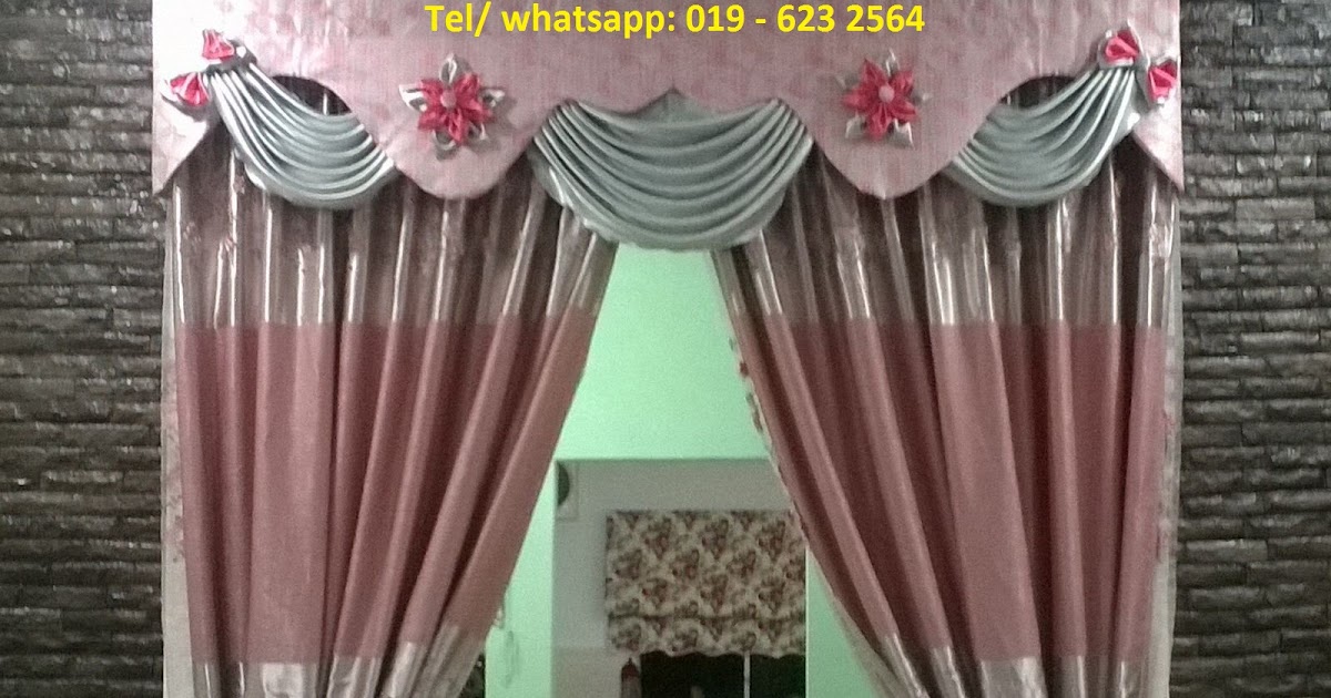 55+ Ide Terkini Hiasan Langsir Rumah