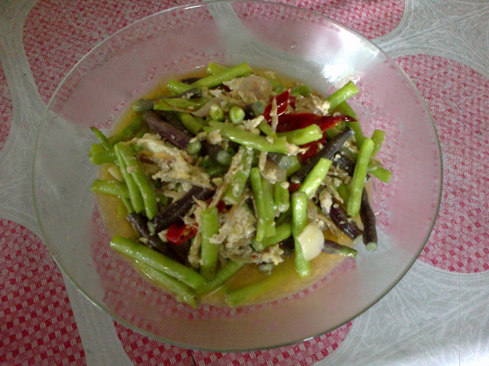 cik azz: Masakan hasil dari kebun mini.