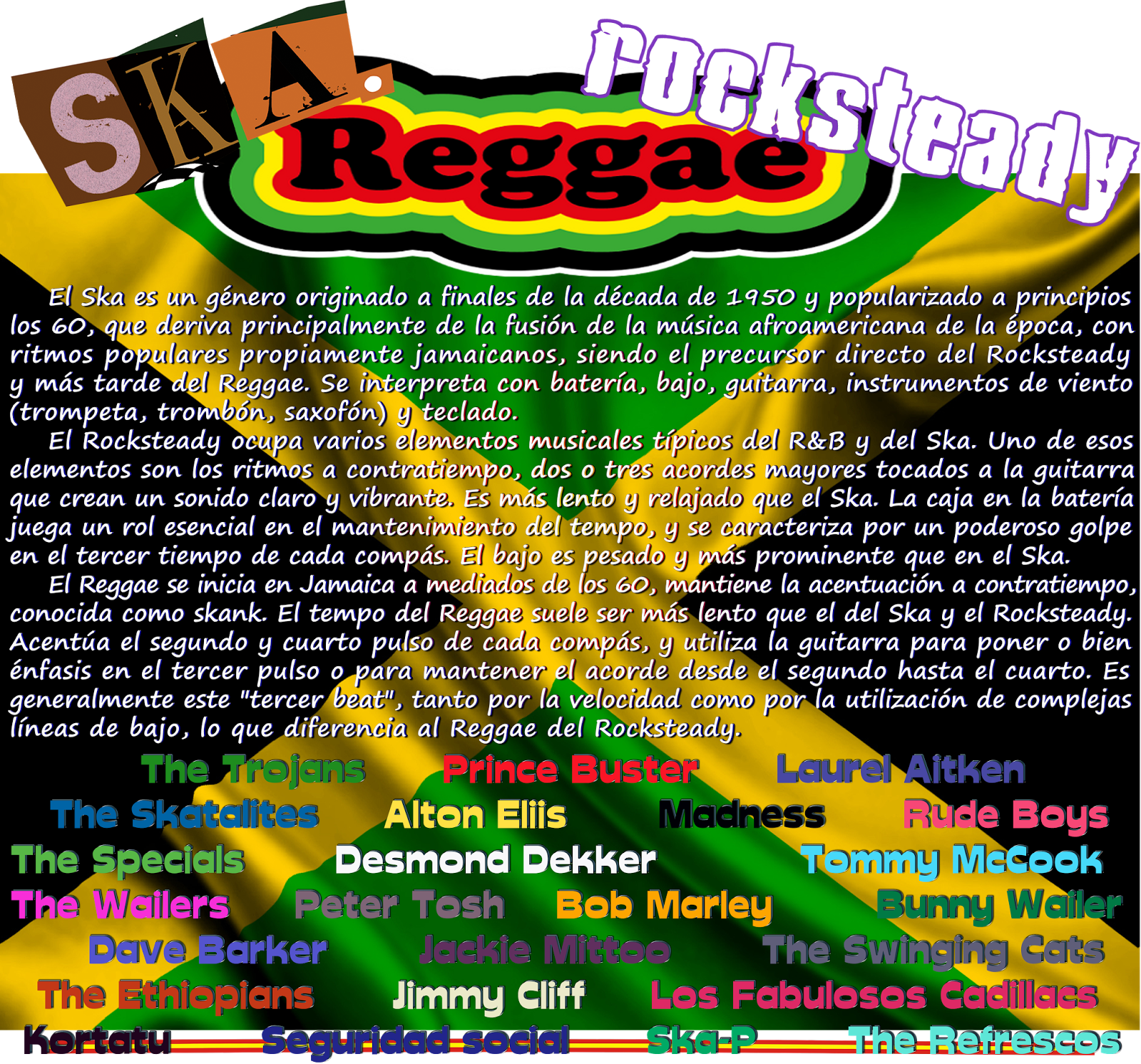 Aula de Música: 36 - SKA + REGGAE + ROCKSTEADY