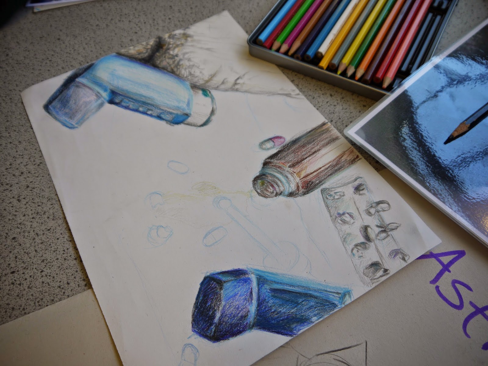 HCACP Art Department : Through the studio window...Year 10 Safely ...