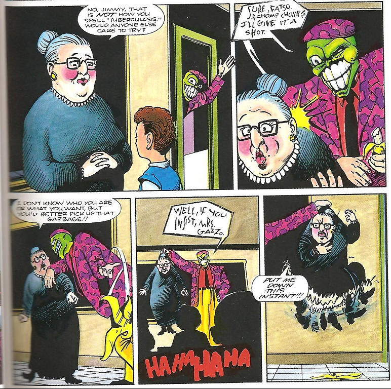 Out of the Quicksand: Ten Funniest Moments from Arcudi & Mahnke's Mask ...