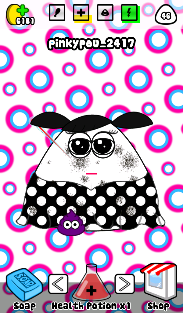 Rain & Rainbow of Life: POU: my virtual PET..