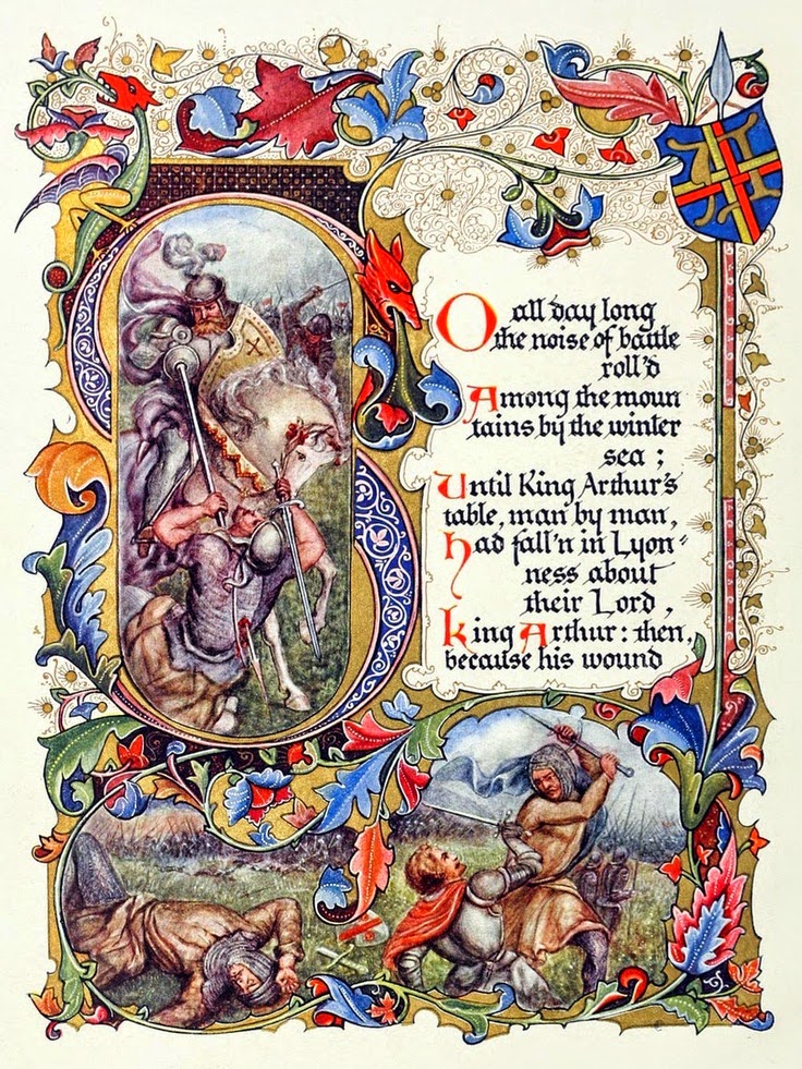 Tyme to get Medieval: More King Arthur....Artwork