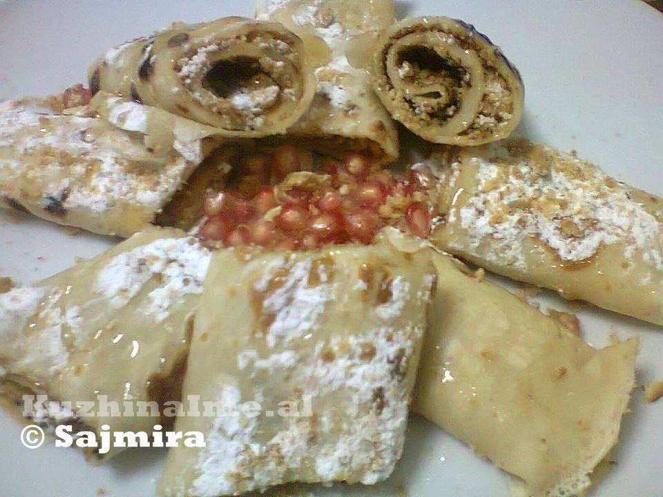 KuzhinaIme.al: Krepa me mjalte dhe shege (Receta e derguar nga Sajmira)