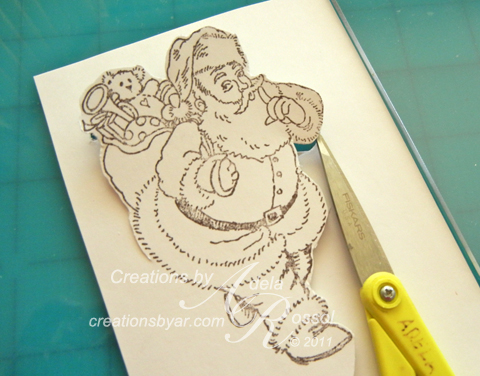 Creations by AR: Secret Santa - Layering Tutorial