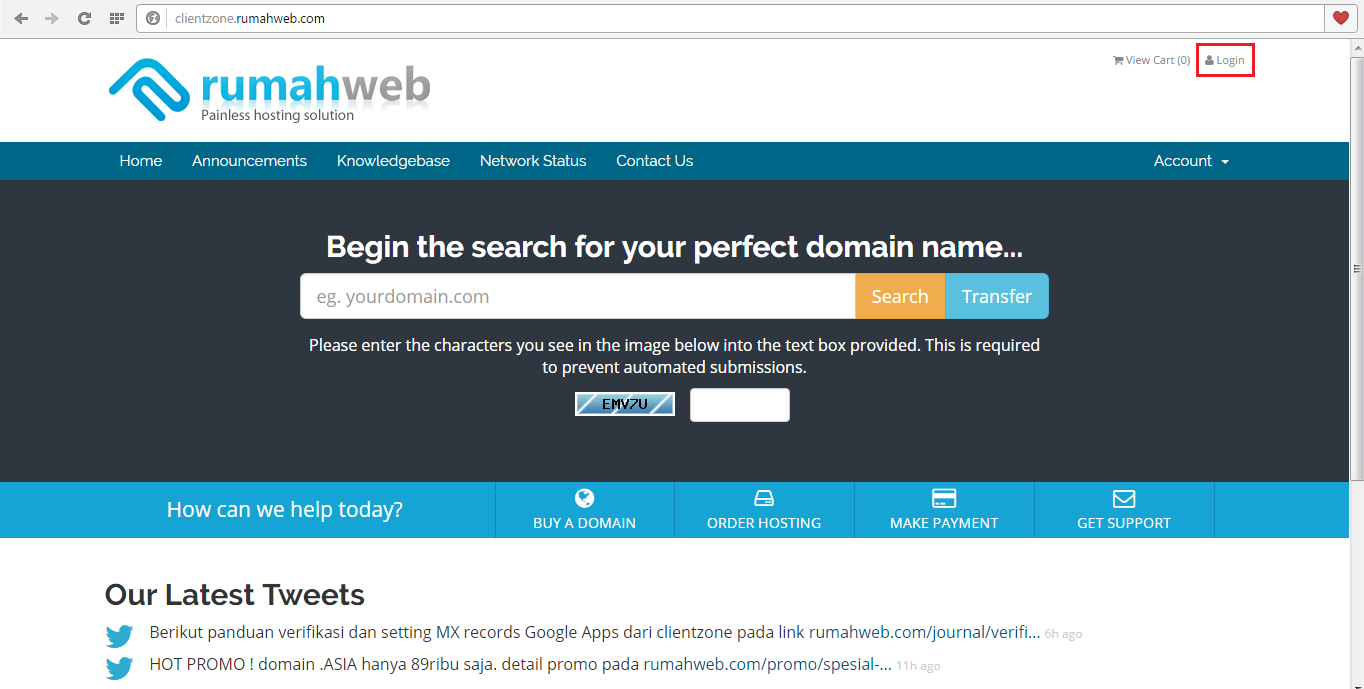 Cara Menambahkan Sub Domain Di Rumahweb - Eris Blog