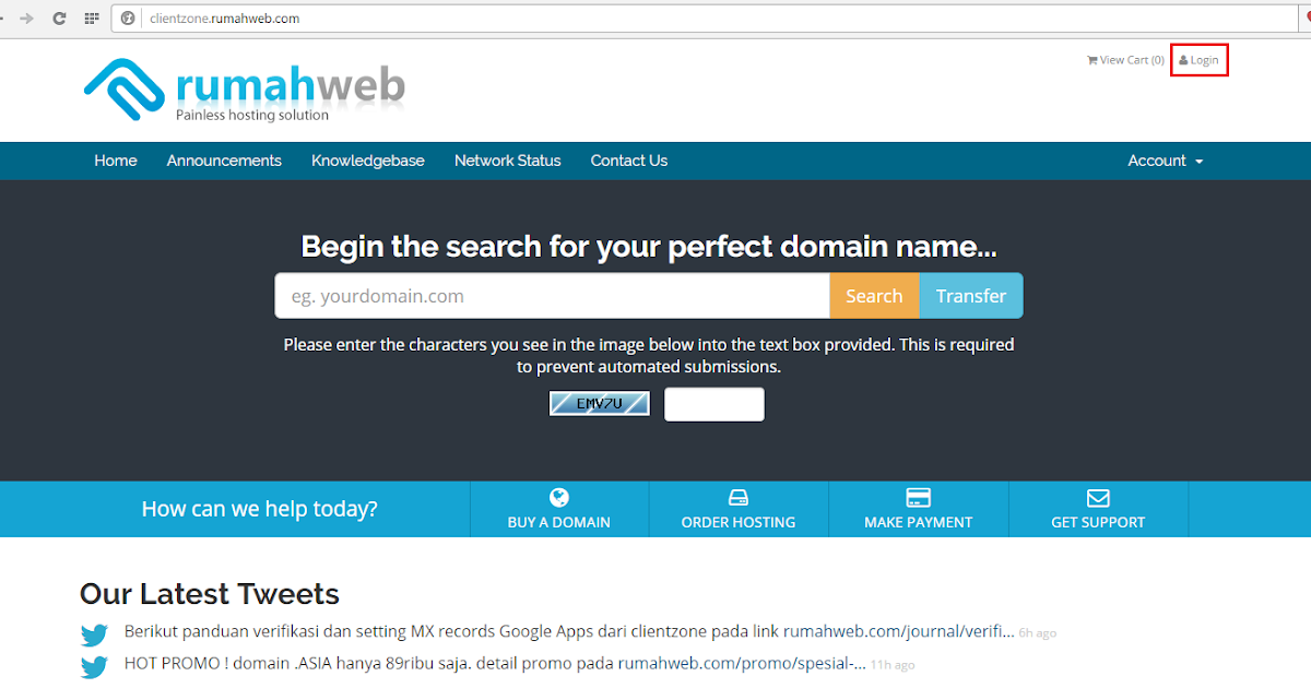 Cara Menambahkan Sub Domain Di Rumahweb - Eris Blog