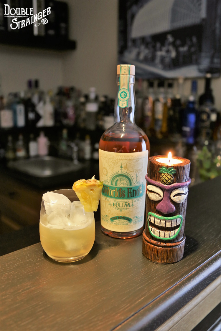 Double Strainger: World's End Tiki Spiced Rum en de Tiki Daiquiri