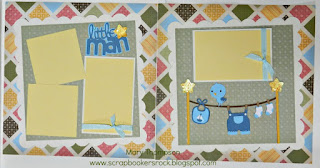 Scrapbookers Rock: Baby Layouts CTMH and Cricut