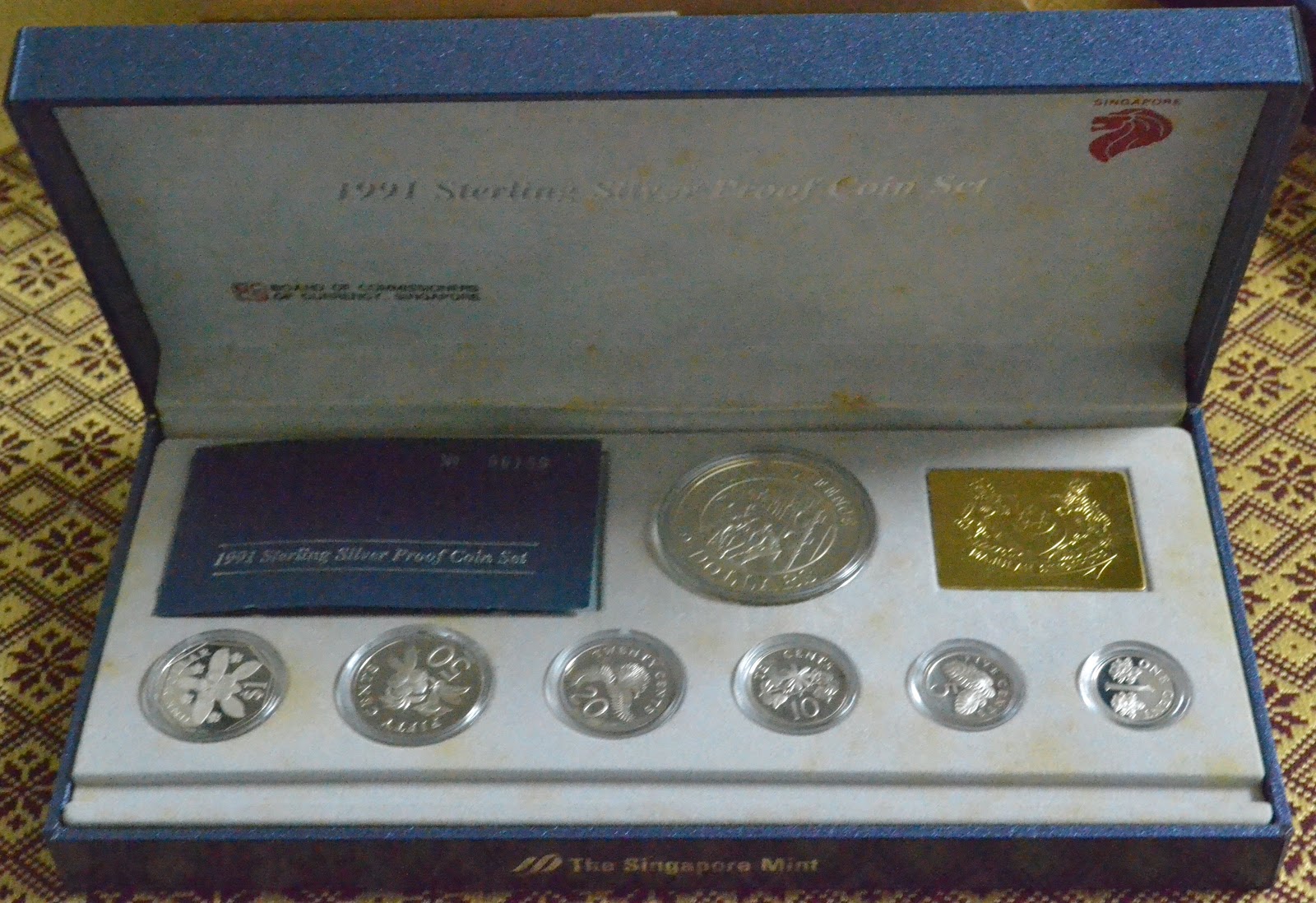 Galeri Sha Banknote: DUIT SILING SET PROOF SINGAPORE SET PROOF 1982 ...