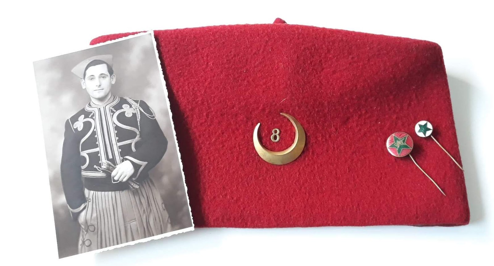 8e Régiment de Zouaves: Le Zouave Le Pavoux Jean-Baptiste