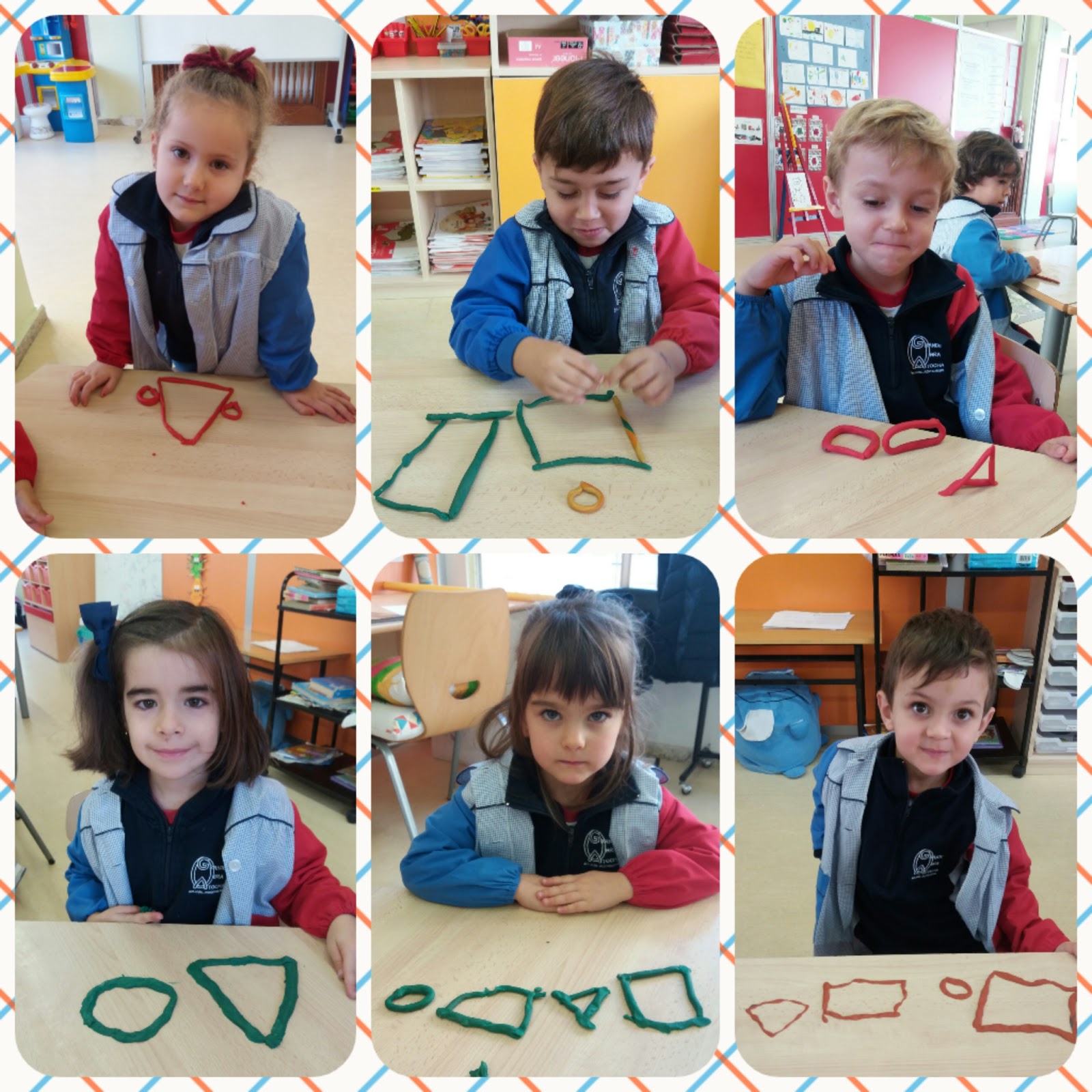 El rincón de Infantil. CPR San José: TRABAJAMOS CON LOS GEOPLANOS