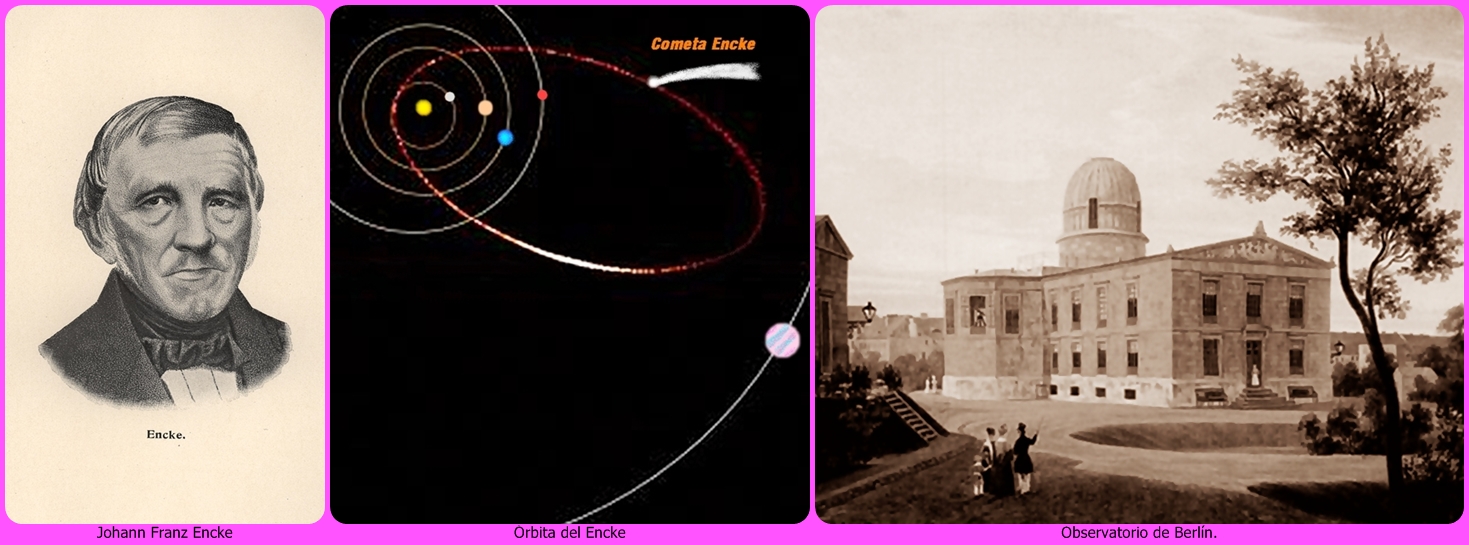 Paseando por el Universo: Johann Franz Encke y su cometa.