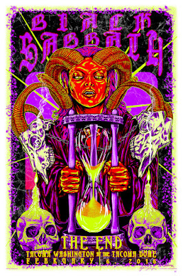 INSIDE THE ROCK POSTER FRAME BLOG: Kyler Sharp Black Sabbath Tacoma ...