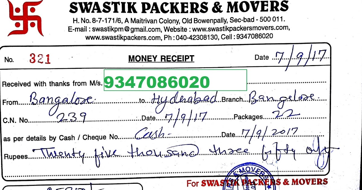 ( +91 9347086020 ) Packers and Movers Bill in Hyderabad | Relocation ...