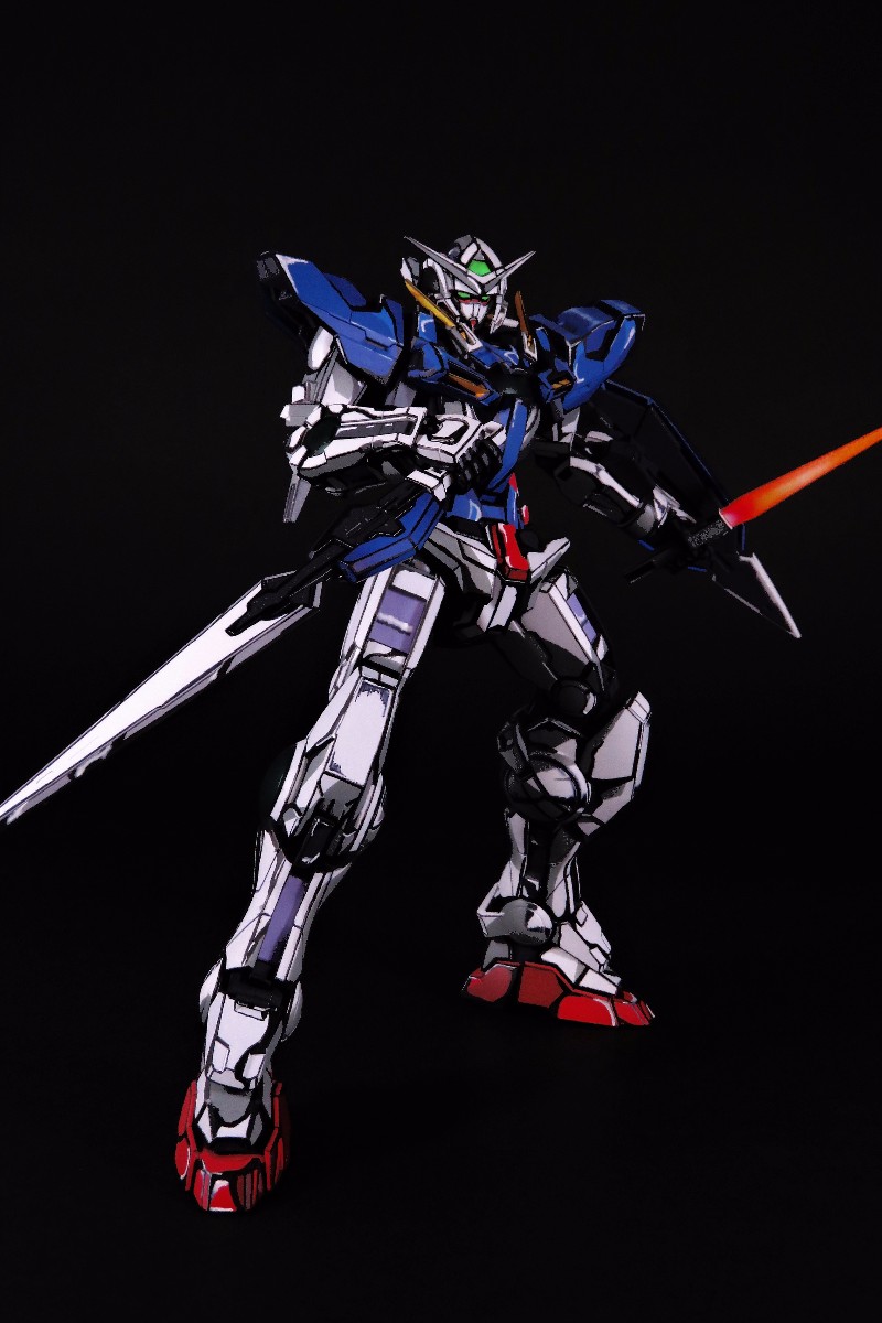Custom Build: MG 1/100 Gundam Exia [Anime Paint Style ver.] "GBWC 2017 ...