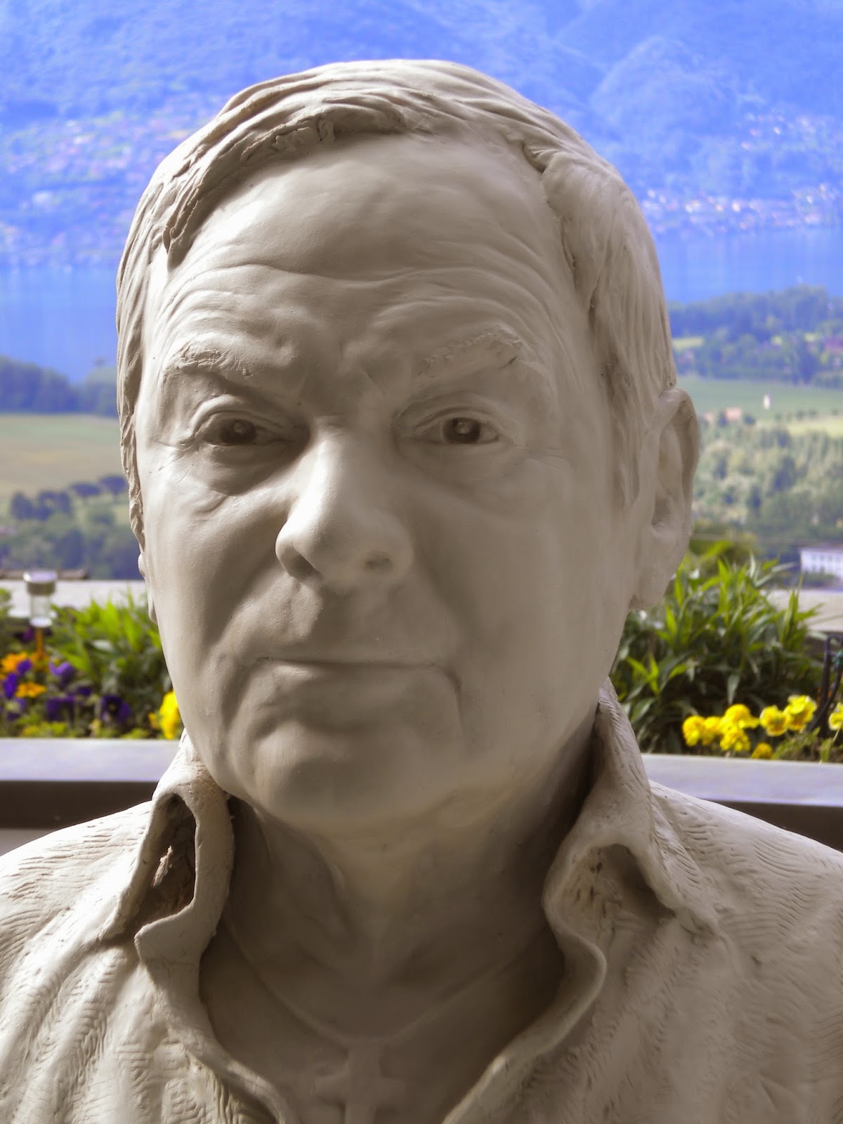 The Mystic Otto Rapp: Portrait-bust of Carl Schell by his daughter ...