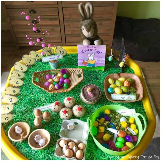 Learning And Exploring Through Play Easter Themed Tuff Tray learning-and-exploring-through-play-easter-themed-tuff-tray