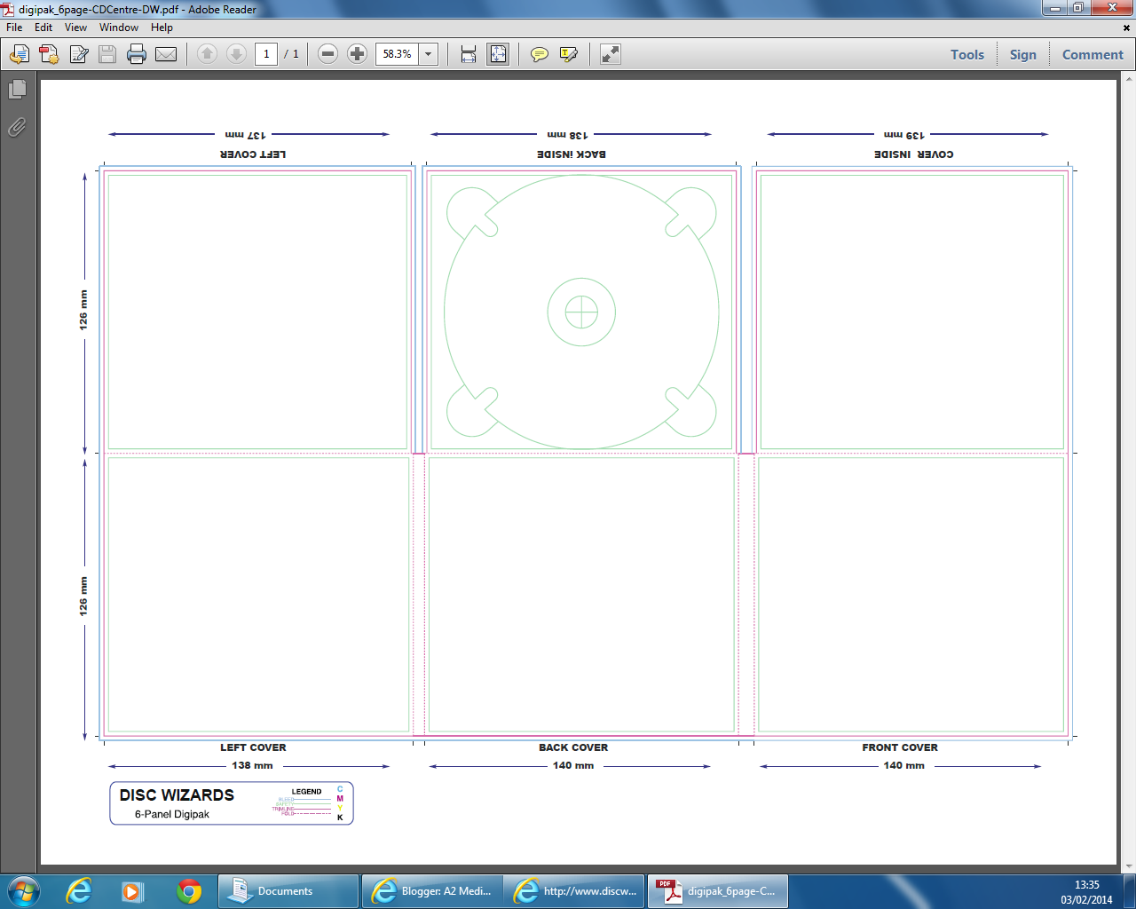 A2 Media Studies: THE TEMPLATE FOR MY DIGIPAK