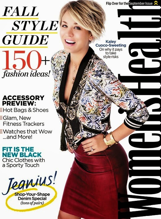 VJBrendan.com: 'Women's Health' Cover Girl: Kaley Cuoco