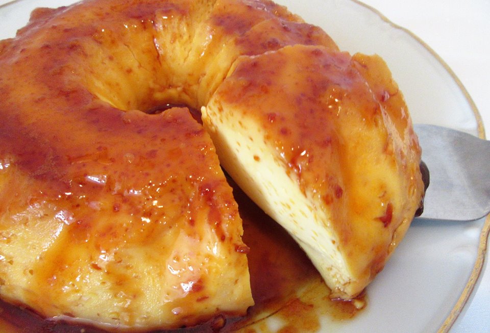 Milkina rožata / Dalmatian flan ( rozata of my Milka )