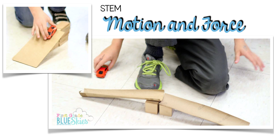 STEM Force and Motion FREEBIE | First Grade Blue Skies | Bloglovin’