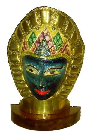 TOPENG BATIK KOMBINASI LOGAM ~ CRAFT STUDIO