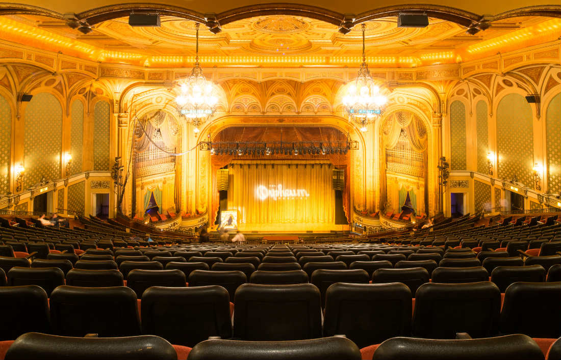 Los Angeles Theatres: Orpheum Theatre: recent auditorium views