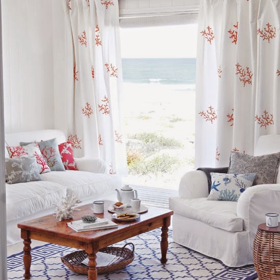 Dreams of Julie: Decor weekend! Part 1. Summer living room 20 ideas