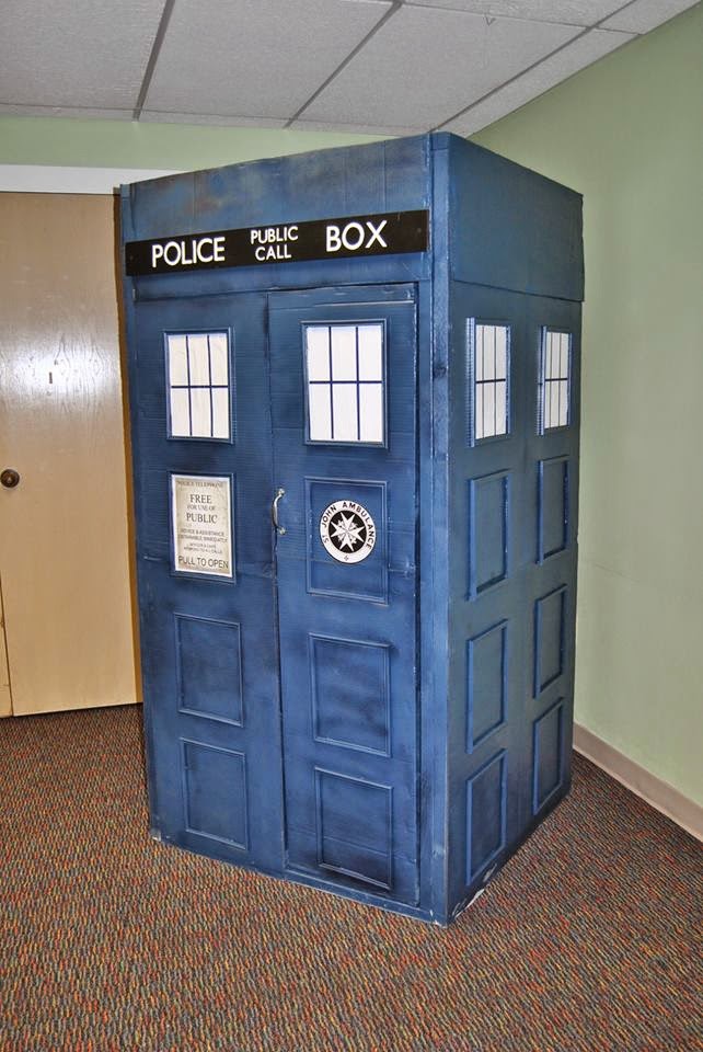 Librarian Out Loud: Geromino! The TARDIS lands at the Library - A ...