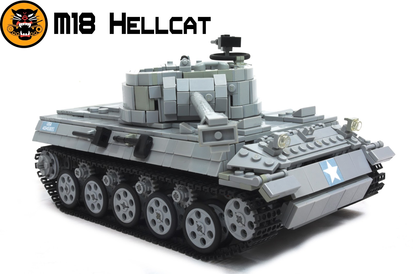 Tommy Styrvoky's MOCs: M18 Hellcat Tank Destroyer