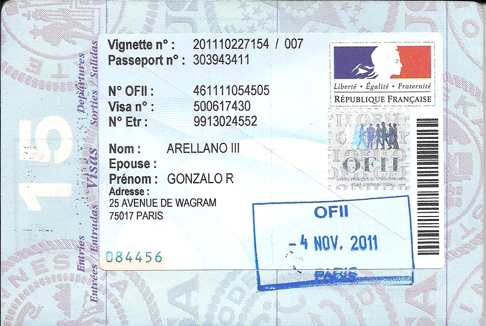 Dreaming of Paris: We're OFII-cial