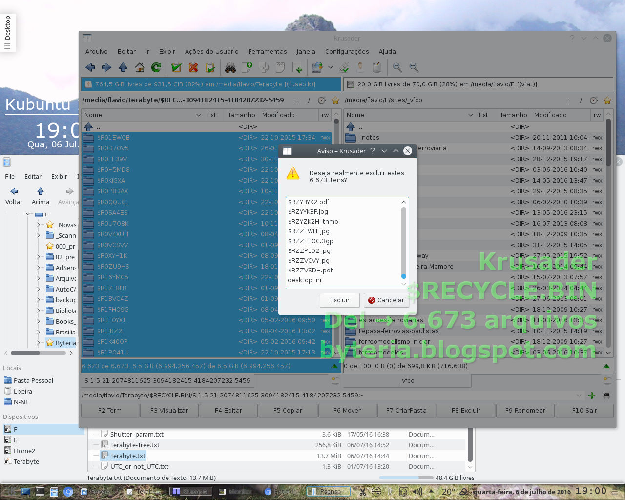 Byteria: Linux Mint 17.3 KDE em Live USB