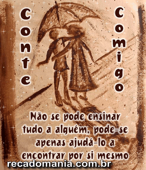 Mensagens da Net: conte comigo : sempre conte comigo