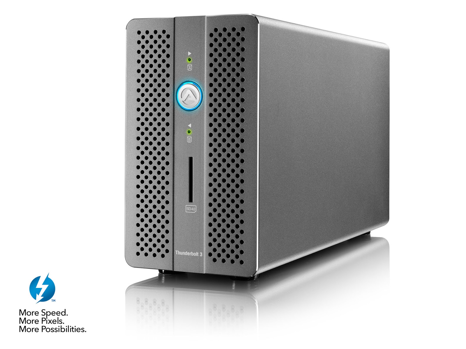 デジタルガジェット備忘録: 【AKiTiO】Thunderbolt3接続の多機能ストレージユニット