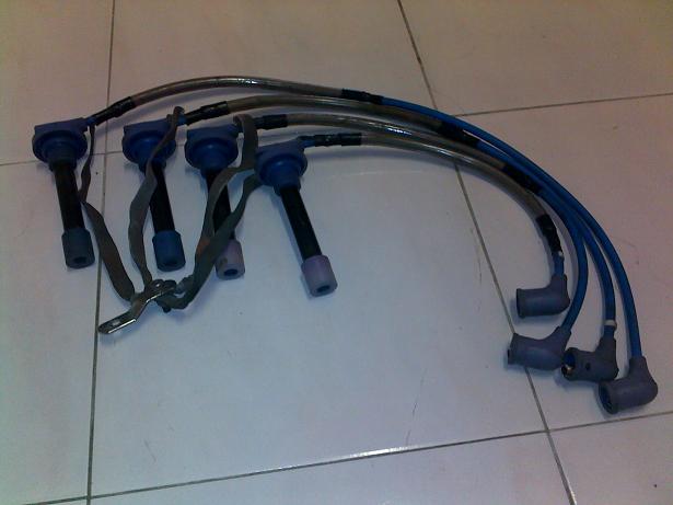 RS Autogarage JDM Honda Parts: RARE NGK R09 plug cable with grounding kit