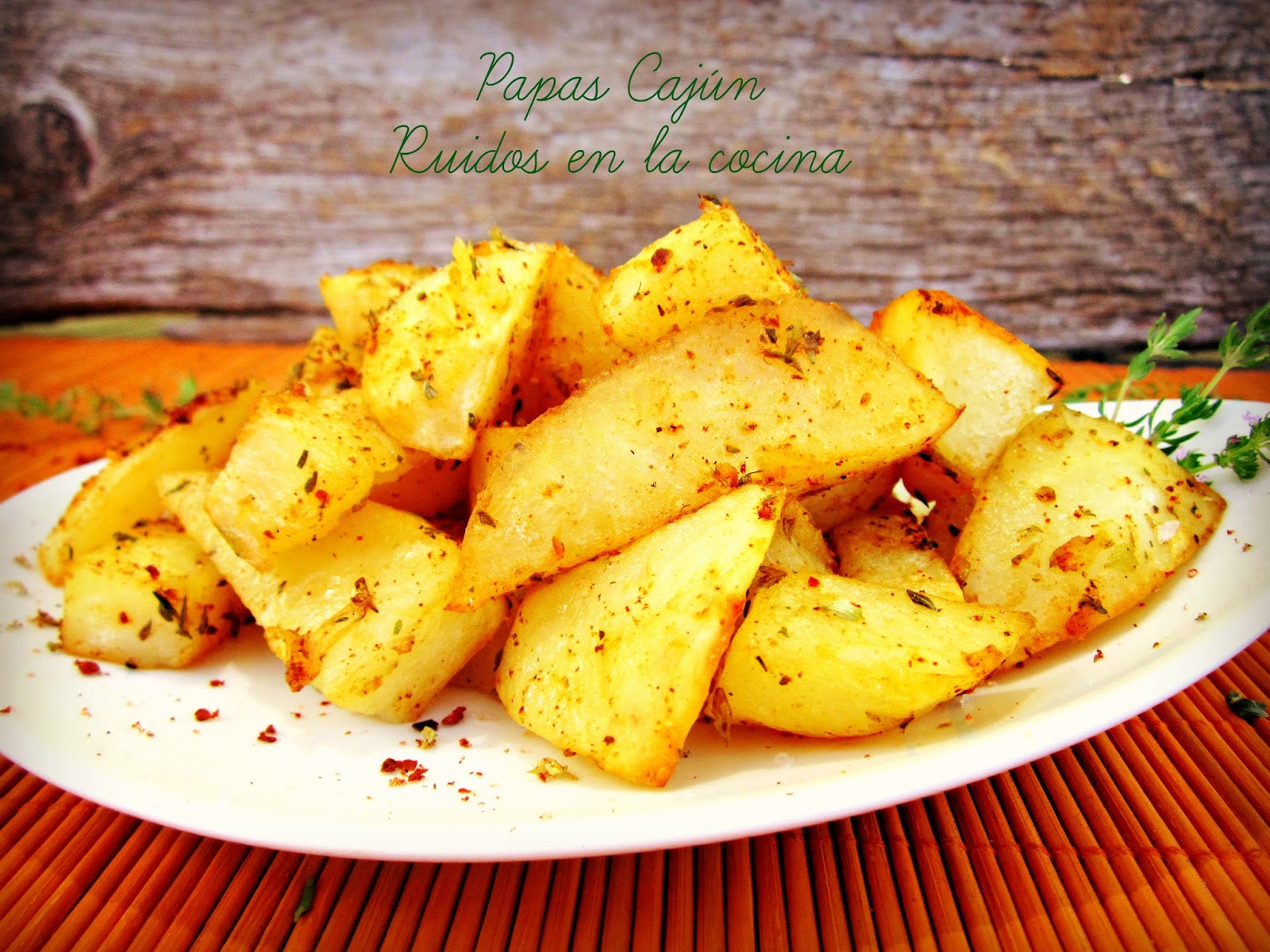 Ruidos en la cocina: Papas estilo Cajún