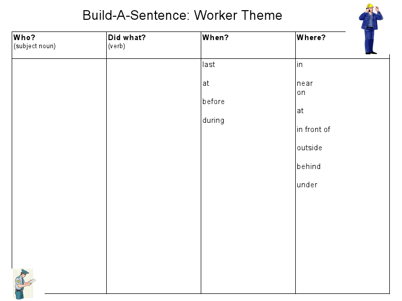The Homeschool Den: Build-A-Sentence Creative Writing Pack