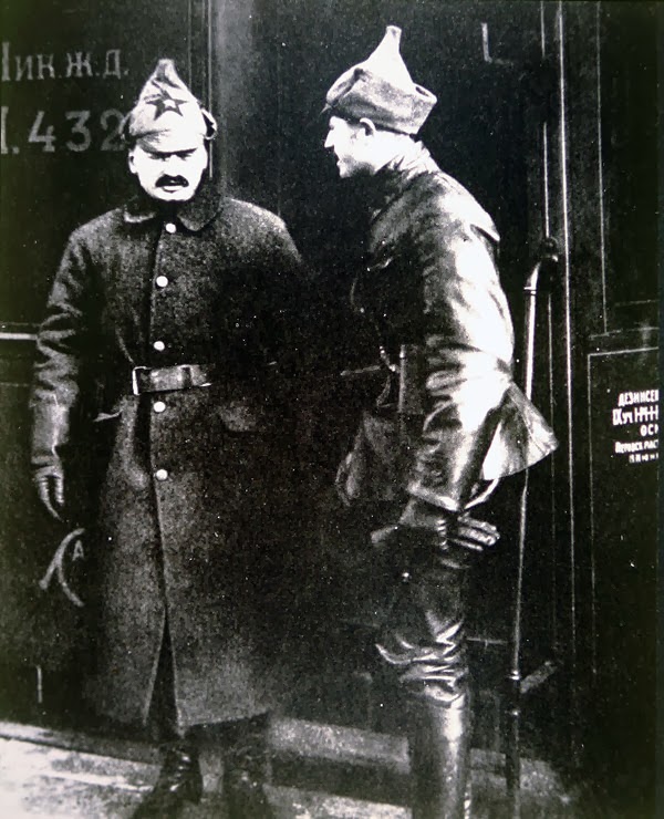 Warfare History Blog: Weird Warriors: The Red 100, Trotsky's Armored ...