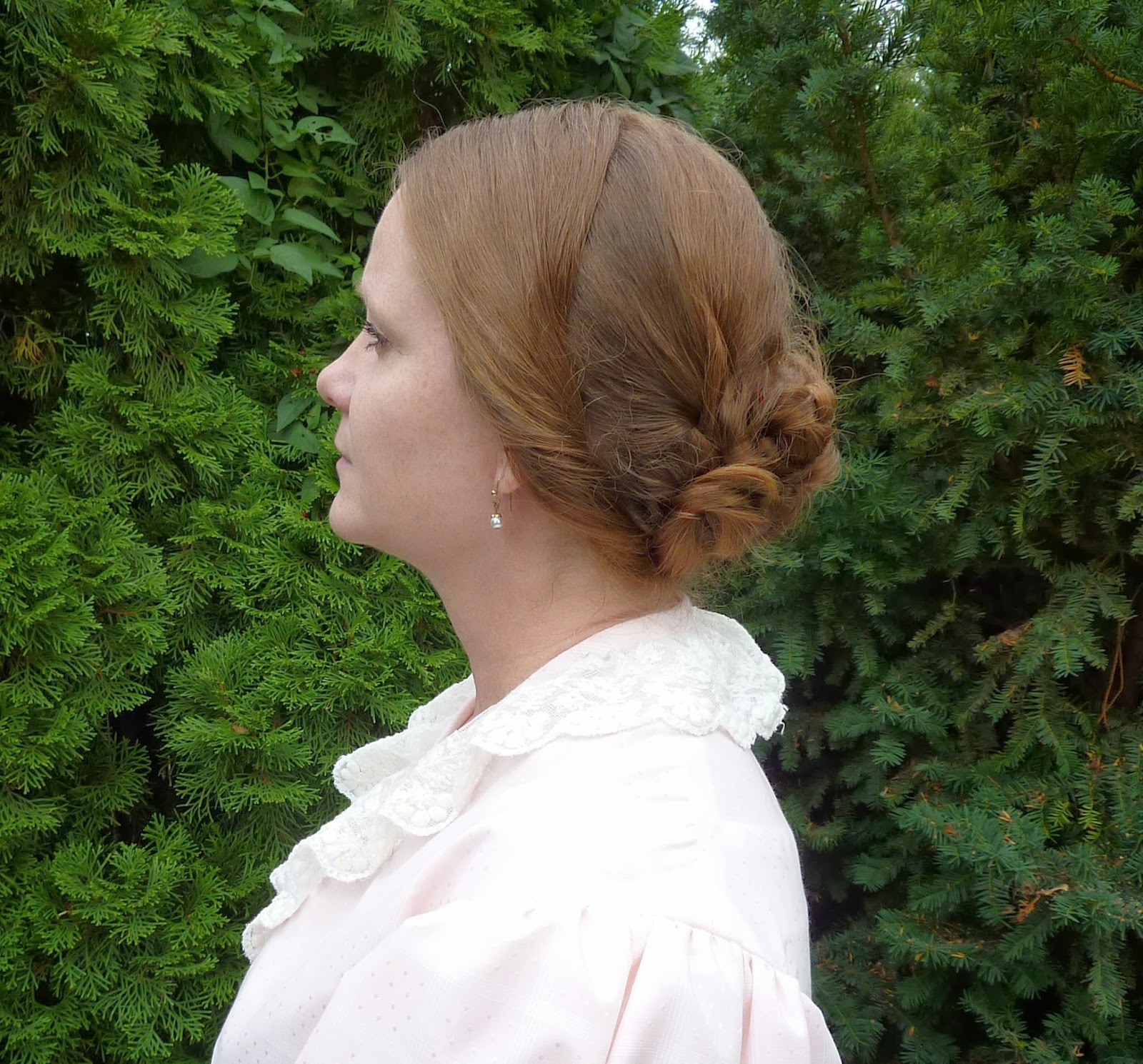 Beauty From Ashes: 1863 Hair Style!