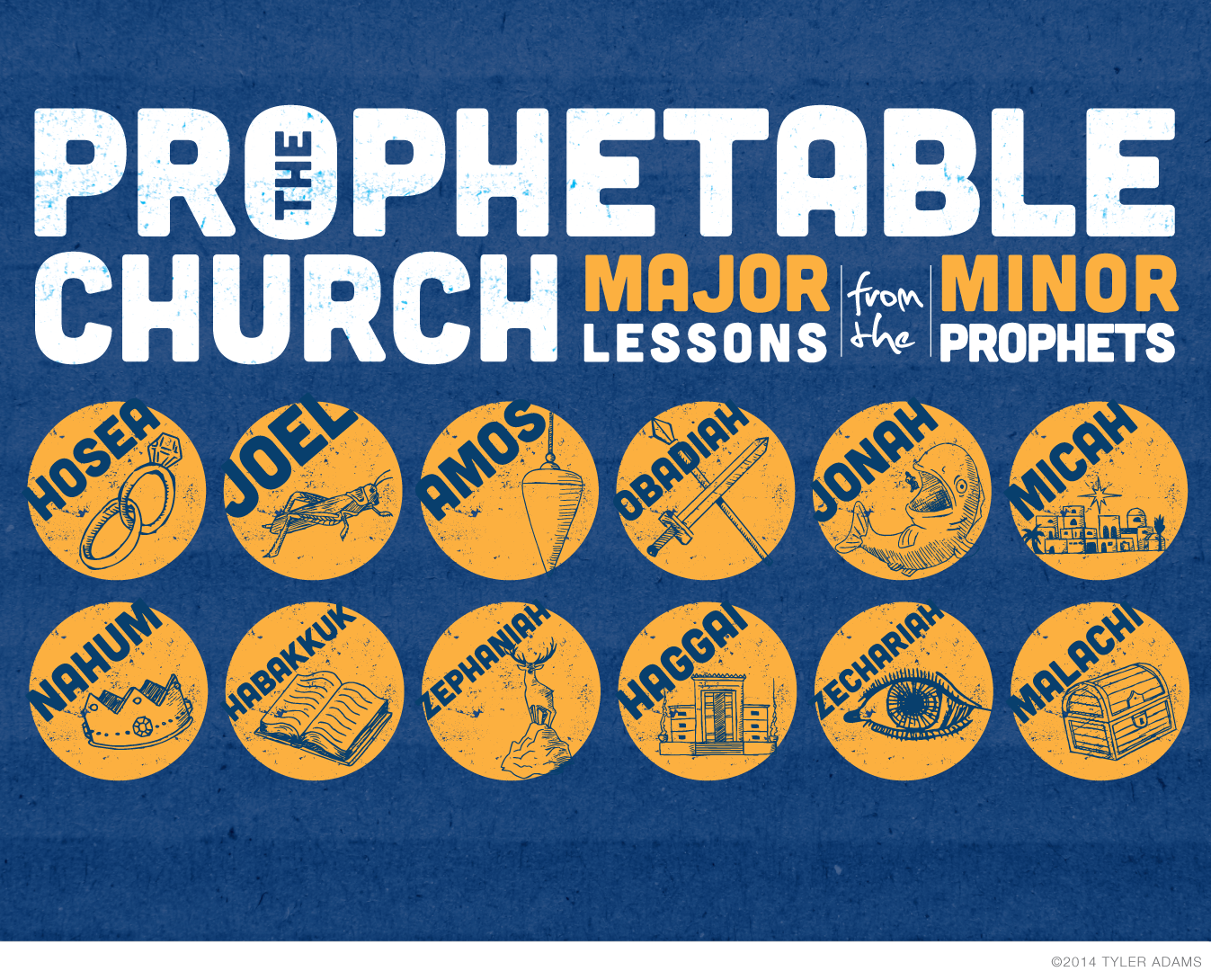 Tyler Adams Design: A Graphic Design Blog: Minor Prophets Sermon Series